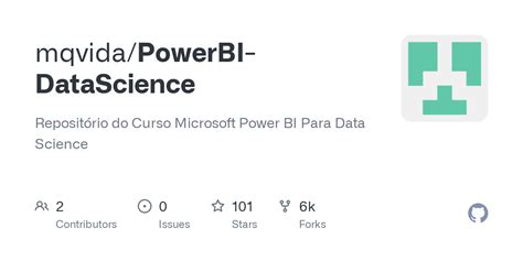 Github Mqvida Powerbi Datascience Reposit Rio Do Curso Microsoft Power Bi Para Data Science