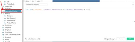 Tableau Adding „all Option In Parameter The Data School