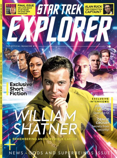 ‘star Trek Explorer Reveals Final Issue Ending 30 Years Of Official