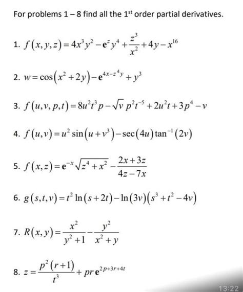 solved evaluate each of the following limits 1