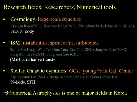Ppt Numerical Simulations For Astrophysical Turbulent Flows Powerpoint Presentation Id 3409730
