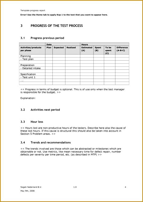 5 Software Test Report Template Xls Fabtemplatez