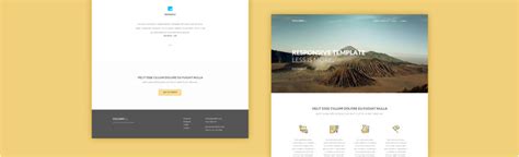 Zurb Html Templates Volcano Html5 Responsive Zurb Foundation Template