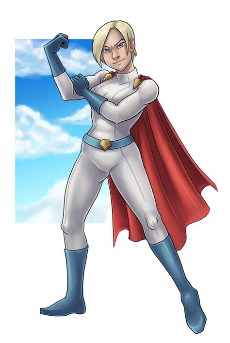 Power Girl By Pixel Prism On Deviantart