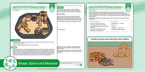 👉 Eyfs Nursery Maths Shape Space And Measure Twinkl