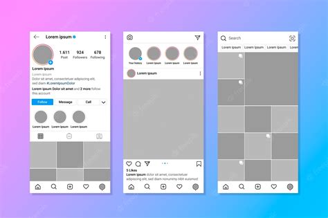 Detail Instagram Profile Template Koleksi Nomer 2