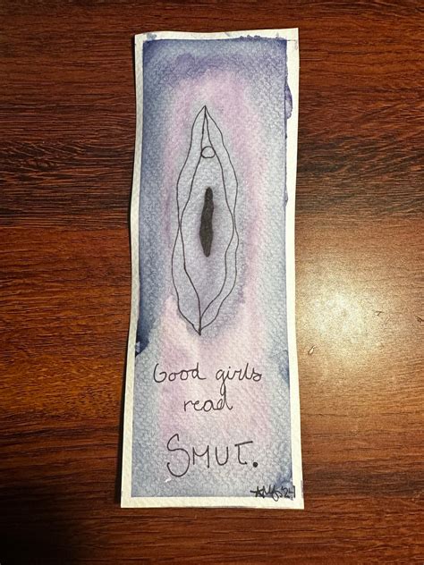 Hand Painted Sexy Yoni Bookmarks LGTBQIA And Kink Friendly Etsy