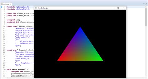 Openglc 3d Tutorial 12 Render A Triangle Opengl