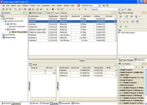 Results Of The Routines Category Aqtime Documentation