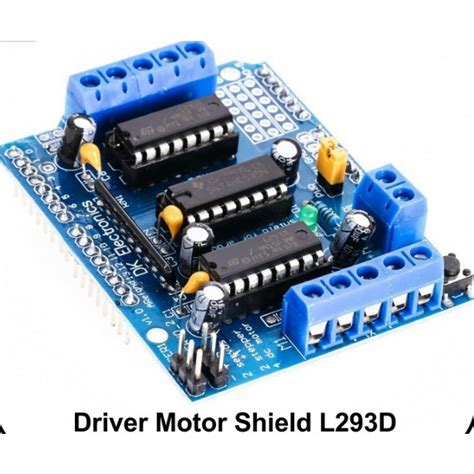 jual l293 l293d motor driver shield for arduino mega uno nano shopee