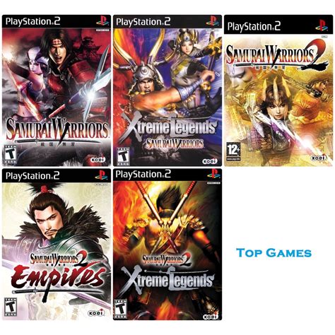 Samurai Warriors ทุกภาค Ps2 ซามูไรวอริเออร์ Playstation 2 Yutakioff Thaipick
