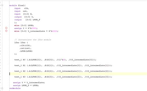 Pretty New To Verilog And Vivado Dont Know Why I Am Getting Xs Specifically For 1 Logic In