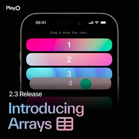 Arrays Are New To V23 And Are A Powerful Utility That Open Up So Much Potential For What You