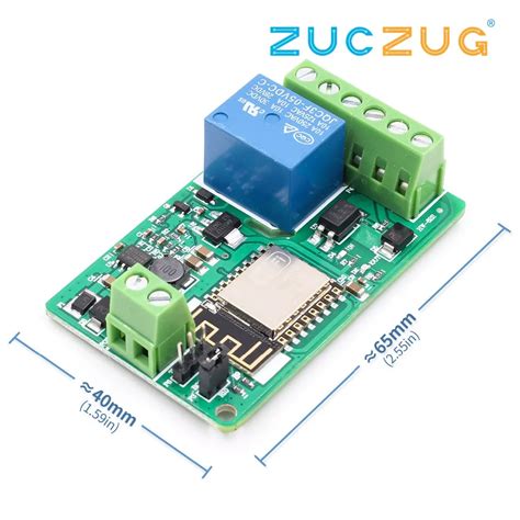 Esp8266 Relay Module 10a 220v Network Relay Wifi Module Input Dc 7v~30v
