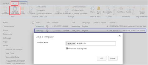 Copy Spo Team Site With Task List Contensrow Data Microsoft Qanda