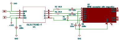 Ctrl Src Designing An Electrical Circuit For Connecting To Ethernet BASE T