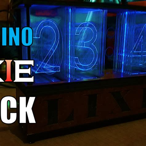 arduino lixie clock