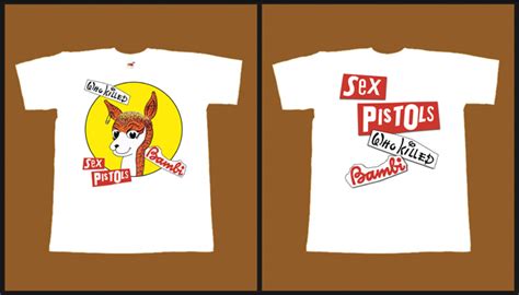 Sex Pistols T Shirt Who Killed Bambi