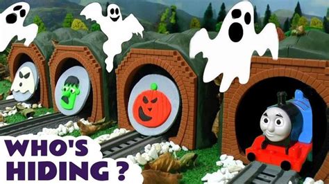 Thomas And Friends Halloween Spooky Whos Hiding Play Doh Fun Guessing