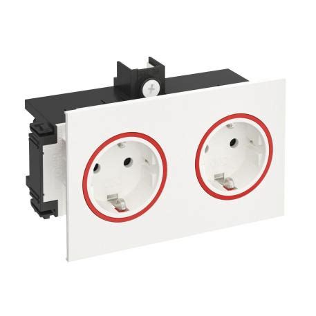 Trunking Socket Double OBO