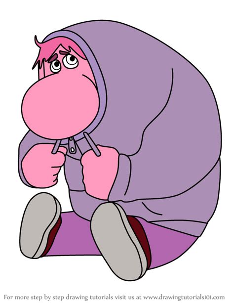 How To Draw Embarrassment From Inside Out 2 Inside Out 2 Step By Step