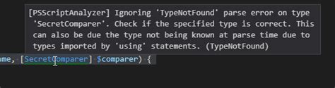 typenotfound when using classes · issue 1064 · powershell