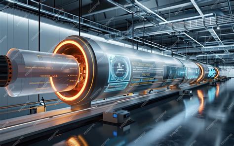 premium photo the future of transit hyperloop evolution a