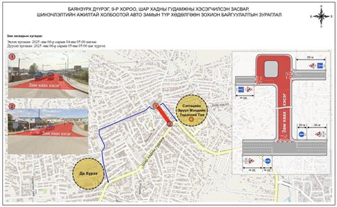 Нийслэлийн 📍 СЭМҮТ ийн баруун уулзвараас хойш Шар хадны эцэс хүртэлх авто замыг хааж