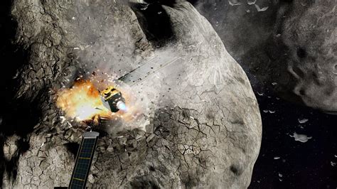 dart explained first asteroid crash images cnet