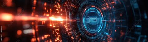 Cyber Defense Assessment Holographic Data Patterns Ai Driven Security Systems Futuristic Tech