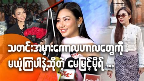 သတင်းအမှား ကောလဟာလတွေကို မယုံကြပါနဲ့ ဆိုတဲ့ မေမြင့်မိုရ် Youtube