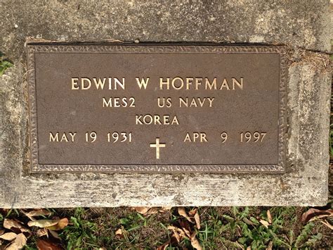 Edwin Wayne “ed” Hoffman 1931 1997 Find A Grave Memorial