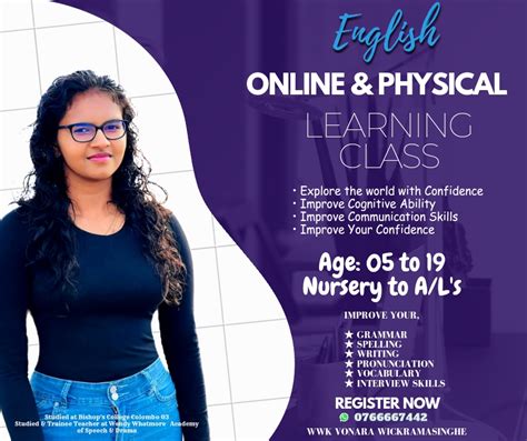 English Language Classes English Languages Colombo