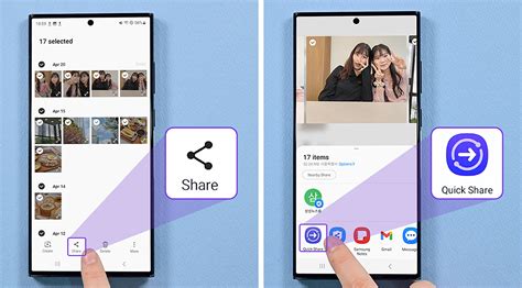 Simpler And Faster File Share With Galaxys Quick Share Samsung Mobile Press