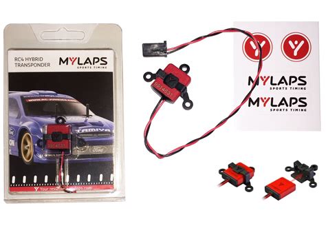 Amazon Com MyLaps RC4 Hybrid 2 Wire Transponder For R C Cars AMBrc AMB Rc Toys Games