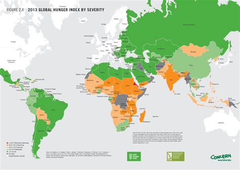 2013 Global Hunger Index Jamminman1 Source Maps On The Web