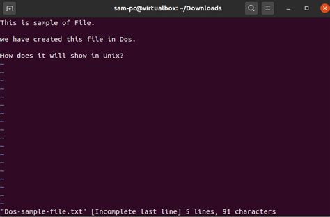 Dos2unix And Unix2dos Commands Usage Bytexd