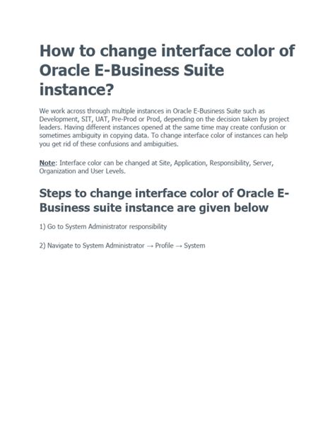 Colour Of Oracle Forms Download Free Pdf Java Programming Language