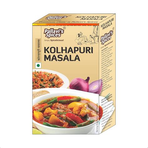 Pallavis Spices Kolhapuri Masala Kolhapuri Spice Blend Powder For