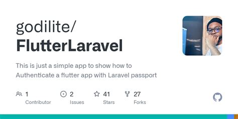 Github Godiliteflutterlaravel This Is Just A Simple App To Show How