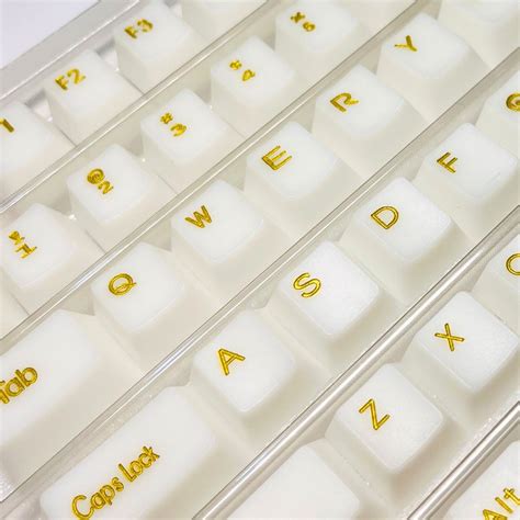 POM Jelly Gold Legends Keycaps,Custom keycaps,Keycaps,Keycap Set ...