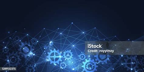 인터넷 연결 과학 기술의 추상적 인 감각 및 기술 그래픽 디자인 배경 벡터 일러스트레이션 0명에 대한 스톡 벡터 아트 및 기타 이미지 Istock
