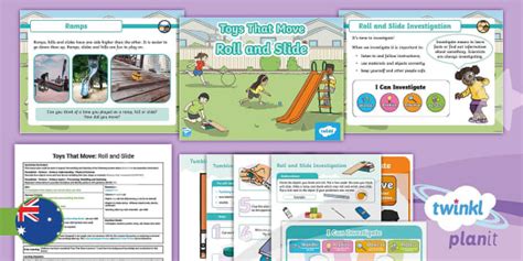 Foundation Science Toys That Move Lesson Roll And Slide