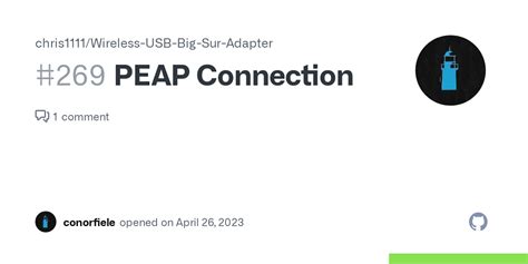 Peap Connection · Issue 269 · Chris1111wireless Usb Big Sur Adapter · Github