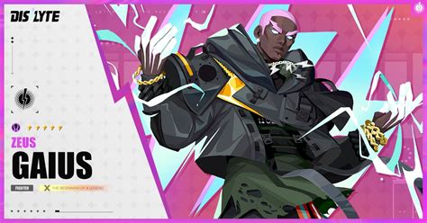 Esper Profile Gaius Zeus Dislyte R Dislyte
