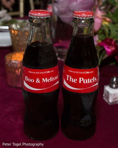 Lovely Personalized Coke Bottles For Wedding Decor