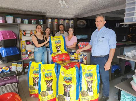 Doação De 200kg De Ração Para A Ong Apac De Constantina Coopac