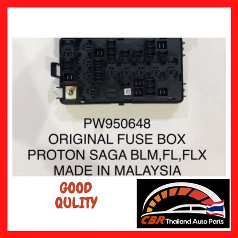 PROTON ORIGINAL FUSE BOX FUSE BOX ONLY NO COVER FOR USE ON PROTON SAGA BLM FLX FL SAGA VVT