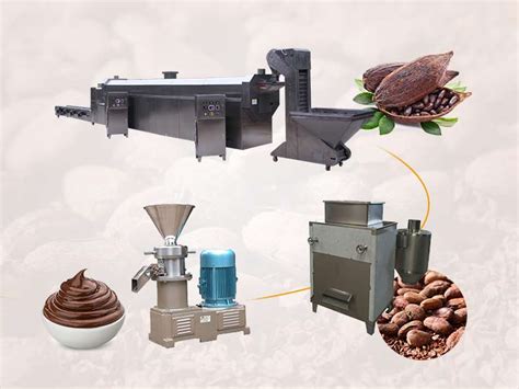 Automatic Cocoa Paste Production Line Cocoa Liquor Making Machine