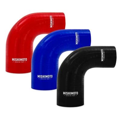 90 Degree Transition Coupler Black Silicone 250in To 325in Mishimoto